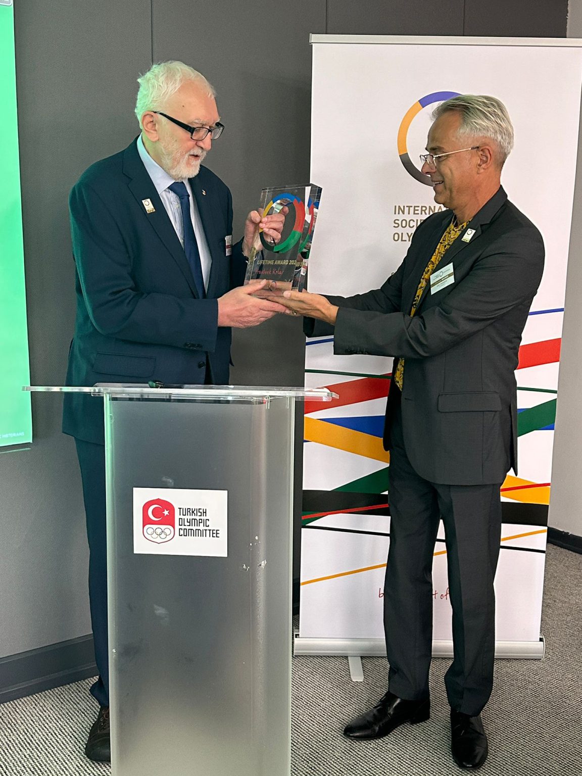 ISOH Lifetime Achievement Award presented to Frantisek Kolar ...